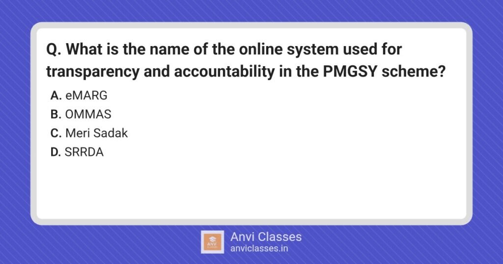 PMGSY Online Transparency System